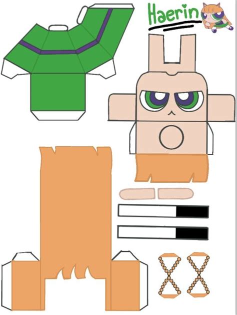 Paper Doll Template Hit And Run Powerpuff Girls Photocard Art