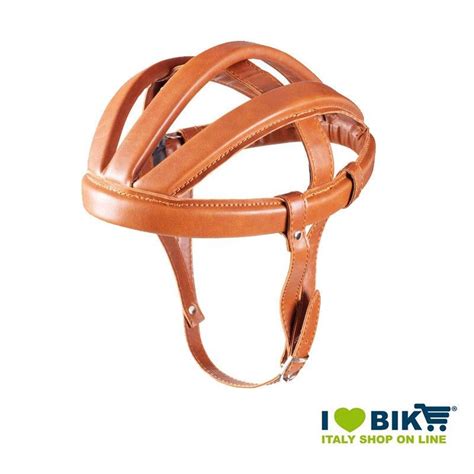Cycling Helmet Brn Vintage Veloce Synthetic Leather One Size 60 Cm