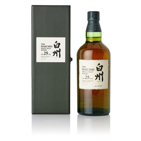 白州 The Hakushu 25 Year Old 430 Abv Nv 1 Bt70 Distilled Whisky