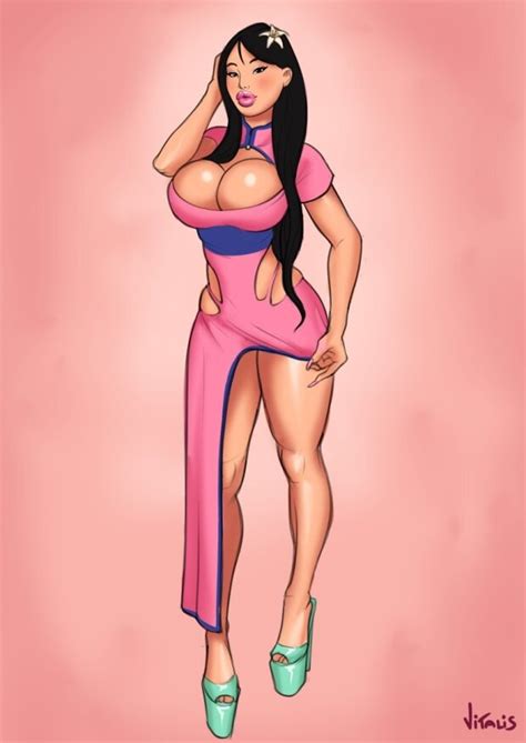 Bimbo Princesses Mulan By Vitalis Hentailotus