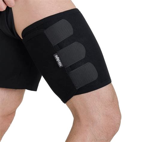 Protetor Coxa Coxal Ajustável Neoprene Com 3 Fechos Aderente Shopee