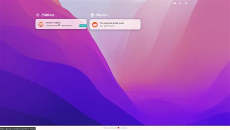 Github Mpskeeter Homer Theme A Custom Homer Theme
