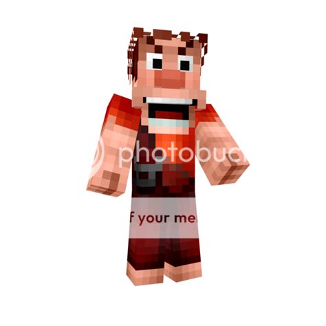 Wreck It Ralph Minecraft Skin