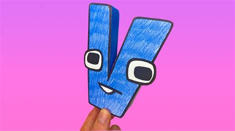 Paper Craft | SPANISH Alphabet Lore V | Adrian`s Alphabet Lore - YouTube