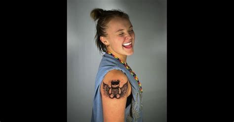 Jojo Siwa Shows Off New Winged Teddy Bear Tattoo As She Teases New