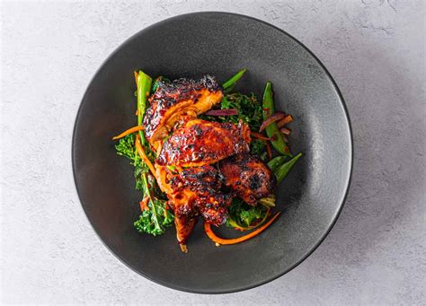 Firecracker Chicken Thighs Stir Fry Veg The Good Prep