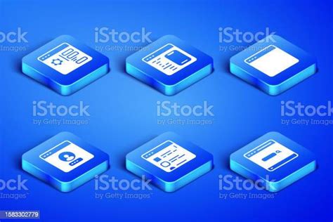 검색 엔진 브라우저 설정 파일 계정 만들기 화면 소프트웨어 및 창 아이콘을 설정합니다 벡터 3차원 형태에 대한 스톡 벡터 아트 및 기타 이미지 Istock