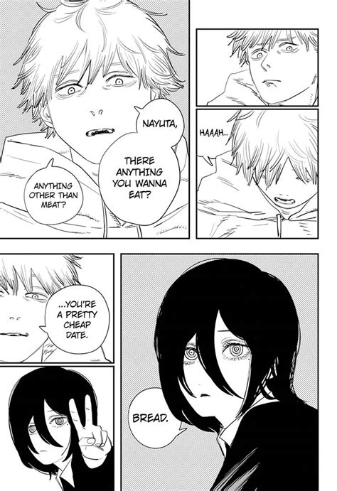 Nayuta And Denji Manga Panel Chainsaw Manga Tattoo Manga Pages