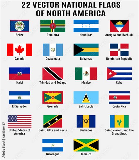 North American Flags