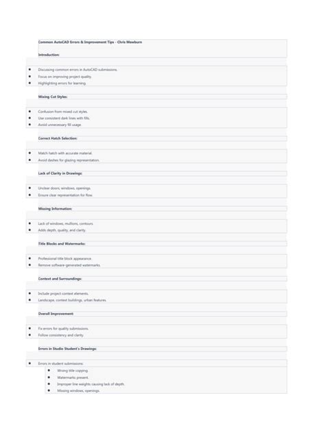 Common Autocad Errors Pdf Adobe Photoshop