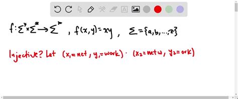 Determine if the functions in are bijective If they are not bijective explain why f Σ Σ