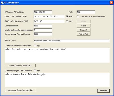 Requirements Technical Data