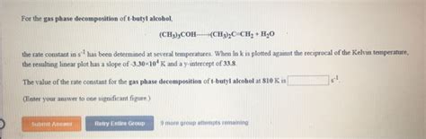The Phase Diagram Of T Butyl Alcohol Tert Butyl Alcohol Tba
