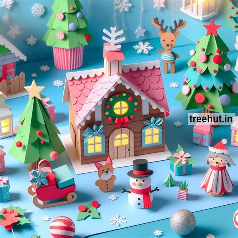 Christmas Decoration Paper Craft Ideas Christmas Decoration Ideas For