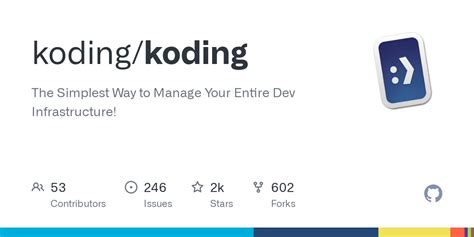 GitHub Koding Koding The Simplest Way To Manage Your Entire Dev