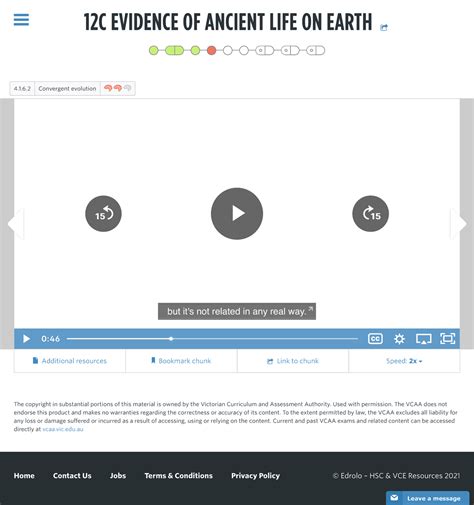 12b Fossils Notes 12c Evidence Of Ancient Life On Earth 4 1 6