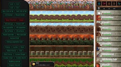 How Do You Get Open Sesame Control Panel In Cookie Clicker