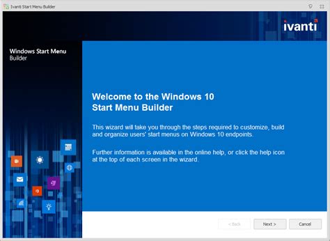 Windows 10 Start Menu Builder