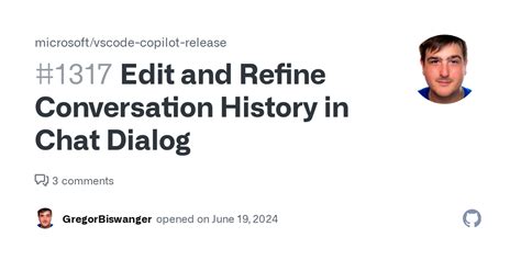 Edit And Refine Conversation History In Chat Dialog Issue 1317