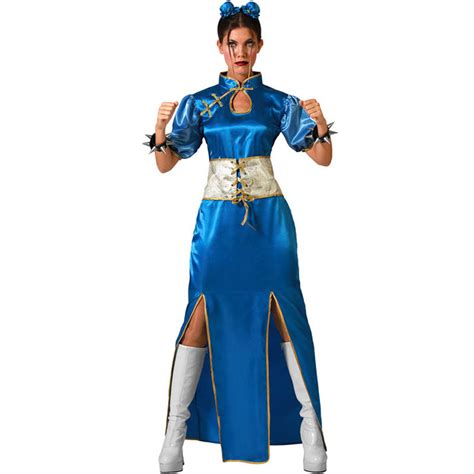 Costume Chun Li Di Street Fighter Per Donna Acquistare Online