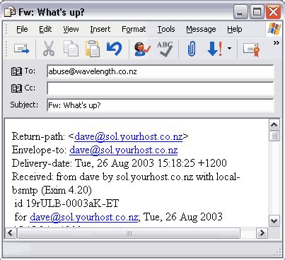 How To View And Forward Email Headers