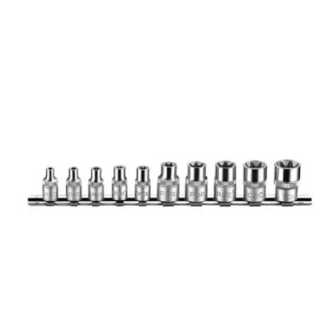 E- Torx Set 10 Stück 1/4" und 3/8" - Profi Werkzeug Bimeju GmbH