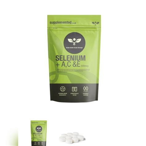 Selenium Ace 200mcg 180 Tablets St Jude Womens Clinic