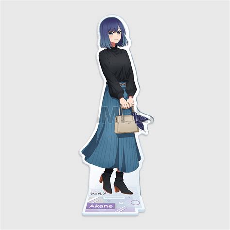 최애의 아이】] 아크릴 스탠드 피규어 쿠로카와 아카네 외출 Ver