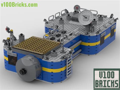 Lego Moc Ncs Planetary Habitat By V100bricks Rebrickable Build With Lego