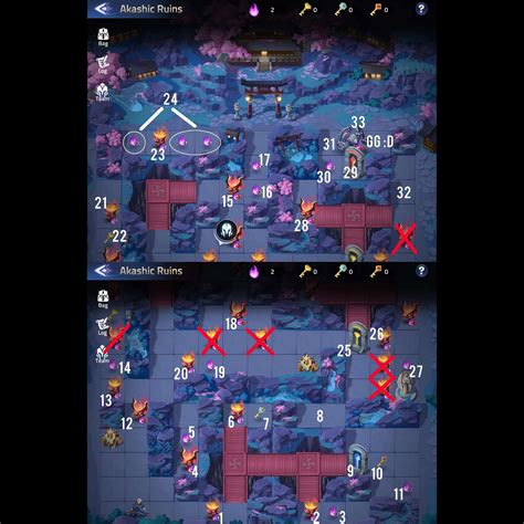 Akashic Ruins True Story Chapter 9 Map Route GachaStars