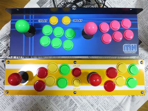 テーブル筐体用コントロールパネル『パソケード製と三木商事製を比較』