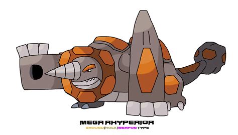Mega Rhyperior Rhyperiors Mega Evolution By Ericgl1996 On Deviantart