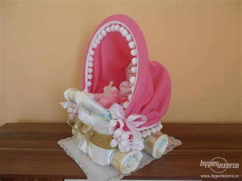 Plenkový dort kočárek Pampers bazar Hyperinzerce cz