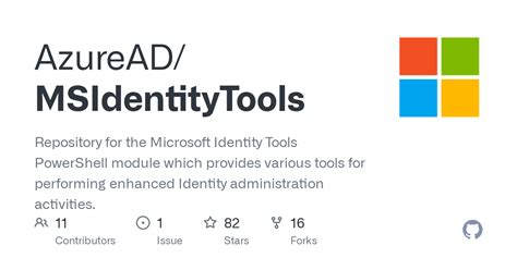 Github Azuread Msidentitytools Repository For The Microsoft Identity