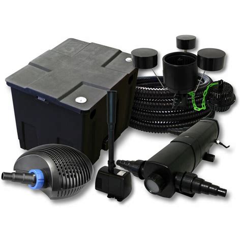 WILTEC KIT FILTRATION DE BASSIN 12000L 18W STÉRILISATEUR CTF 20W