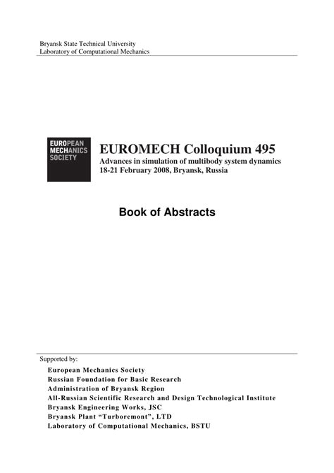 Pdf A Formal Procedure And Invariants Of A Transition From