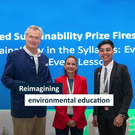 Explore The Prizes Highlights At World Environmental Congress Zayed Sustainability Prize
