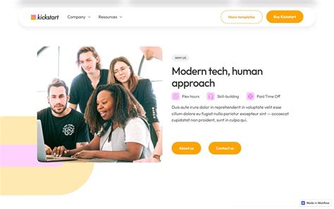 Kickstart Consulting Html5 Responsive Website Template