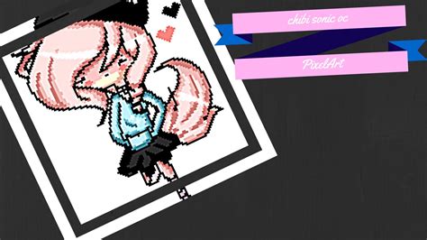 Chibi Sonic Pixel Art Youtube