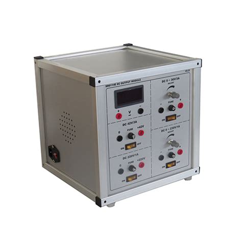Dc Output Module Didactic Equipment Vocational Training Equipment