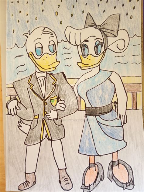 Donald Duck And Daisy Duck Ducktales By Djordjecvarkov On Deviantart