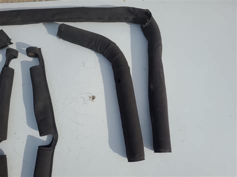 Wrangler Tj Roll Bar Covers Foam Black 1997 2002 Parts Breakers Rust Free Used Jeeps Parts