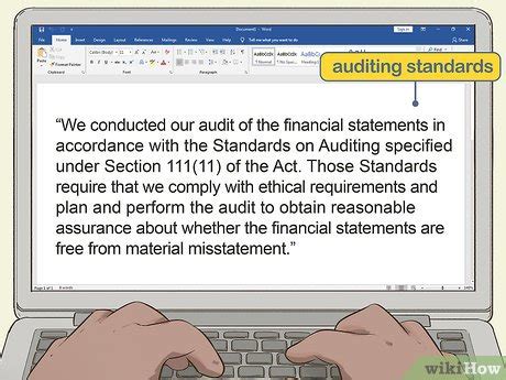 How To Write An Audit Report