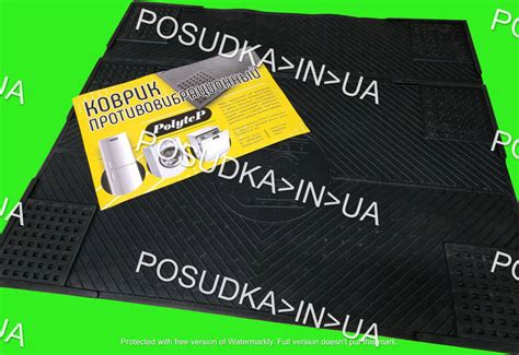 Купить Коврик противовибрационный Polytep Польша 55*62 см, цена 198 грн ...