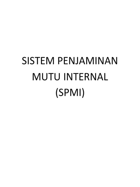 Spmi Baru Pdf