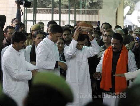 Sunanda Pushkar Cremated Picture Gallery Others News The Indian Express
