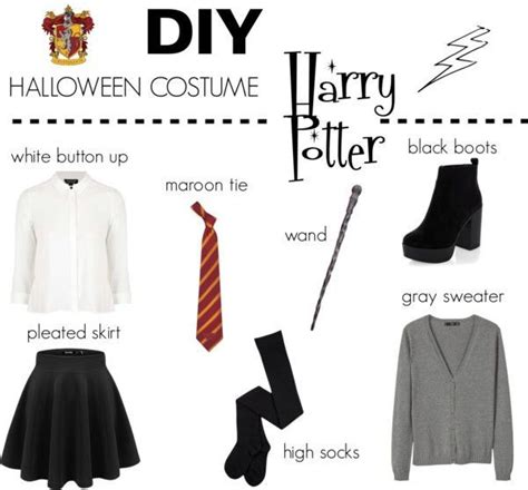 Diy Easy Last Minute Halloween Costumes Harry Potter Halloween