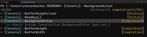 PSReadLine Beta Release PowerShell Team