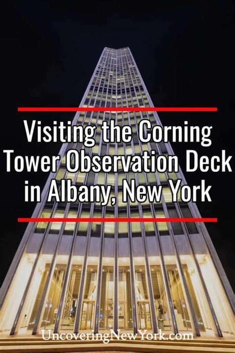 Overlooking Albany From The Free Corning Tower Observation Deck