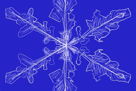 6 Sided Snowflake Skillshare Student Project